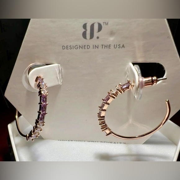 RBP | Jewelry | Bomb Party Og Hoop Earrings Shes A Classic | Poshmark